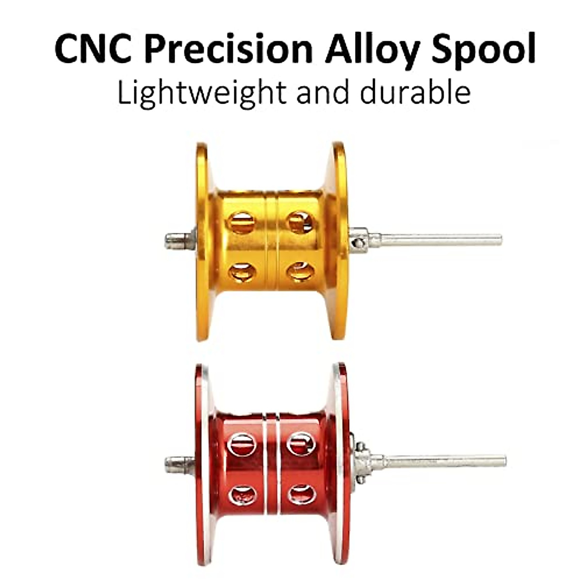 Baitcasting Fishing Reels - Smooth 17 + 1 BB Baitcast Fishing Reel Baitcaster 8kg Max Drag 8.0:1 Gear Ratio Magnet Braking System