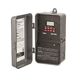 NSi DGS Series Signaling and Duty Cycle 24 Hour Time Switch with 1 Channel, 120-277 VAC 50/60 Hz Input Supply, DPDT Output Contact (DG180A)