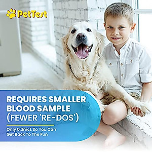 PetTest Glucose Monitoring System | Blood Sugar Check Kit for Dogs & Cats - Full Kit Includes 25 Test Strips, 25 Lancets, Red Dot Lancing Device, Glucose Meter, Carrying Case | Pets Diabetic Supplies