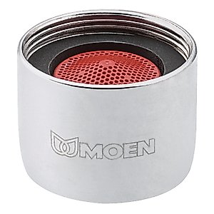 Moen 3924 2.2 GPM Female Thread Aerator, Chrome