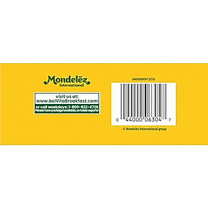 belVita Breakfast Sandwich Cinnamon Brown Sugar with Vanilla Creme Breakfast Biscuits, 30 Total Packs, 6 Boxes (2 Sandwiches Per Pack)