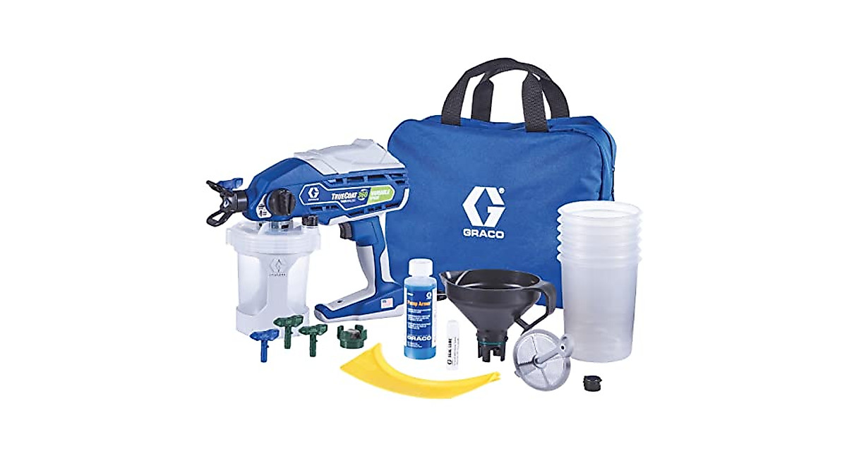 Graco TrueCoat 360 Paint Sprayer - Variable Speed & No-Thin Technology