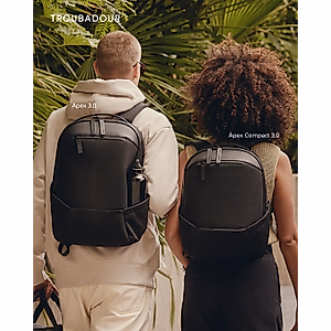 Troubadour Apex 17" Laptop Backpack - Waterproof, Lightweight, Spacious - Made From Recycled Materials