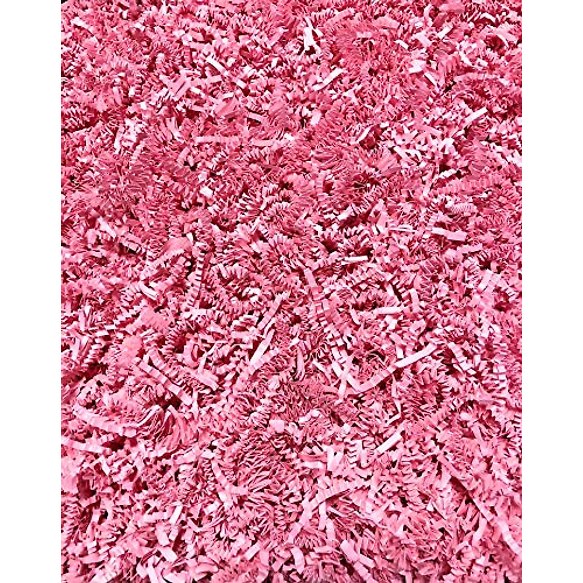 Springfill Light Pink | Crinkle Cut Paper Shred for Packaging, Gift Wrapping & Basket Filling | 1/2 LB | H&R Supplies, 8 Ounce (Pack of 1)
