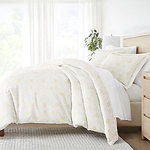 Linen Market Twin Duvet Cover (White) - Experience Hotel-Like Comfort with Unparalleled Softness, Exquisite Prints & Solid Colors for a Dreamy Bedroom – Duvet Cover Twin Set with 1 Pillow Sham