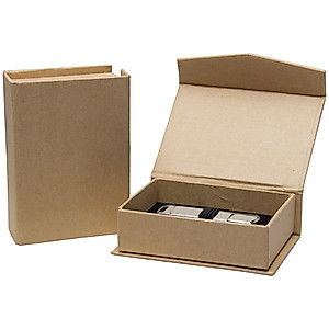 Brown Natural Kraft Flash Drive Box