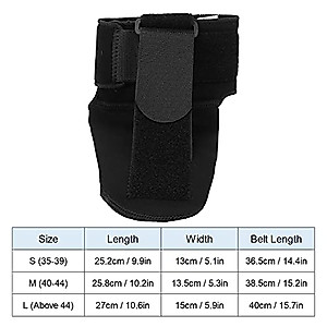 Plantar Fasciitis Night Splint, Neoprene NightSock Drop Foot Orthosis for Men & Women Stroke, Achilles Tendinitis, Heel Spurs(L)