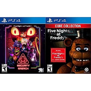 Five Nights at Freddy's: Core Collection and Security Breach Bundle (PS4)
