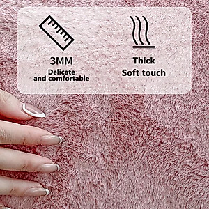 Round Seat Pad Memory Foam Seat Cushion Short Plush Anti-Slip Soft Round Cushion Home Office Chair Pad White 14 Inch