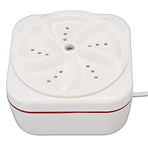 Leftwei Portable Washer Machine, 18W Mini Washing Machine Foldable Turbine Washing Machine Clothes Washing Machines Mini Clothes Washer for Socks Underwear T Shirt Ties