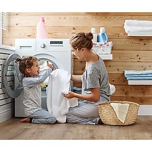 Americanflat Natural Hand-Woven Palm and Seagrass Belly Baskets (11" Tall)