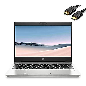 HP ProBook 440 G7 14" FHD (Intel Quad-Core i5-10210U(Beat i7-8550U) 16GB DDR4 RAM, 256GB SSD) IPS Business Laptop, Backlit KB, HD Webcam, Type-C, HDMI, RJ-45, Windows 10 / 11 Pro + IST HDMI Cable