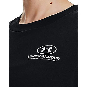 Under Armour Women's Oversized Graphic Short-Sleeve T-Shirt, Black (001)/Black, X-Large