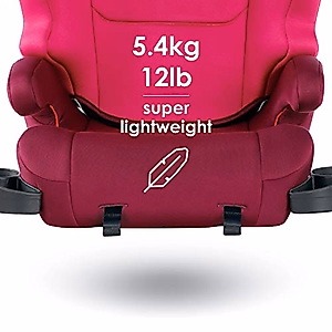 Diono Cambria 2 XL, Dual Latch Connectors, 2-in-1 Belt Positioning Booster Seat, High-Back to Backless Booster with Space and Room to Grow, 8 Years 1 Booster Seat, Pink
