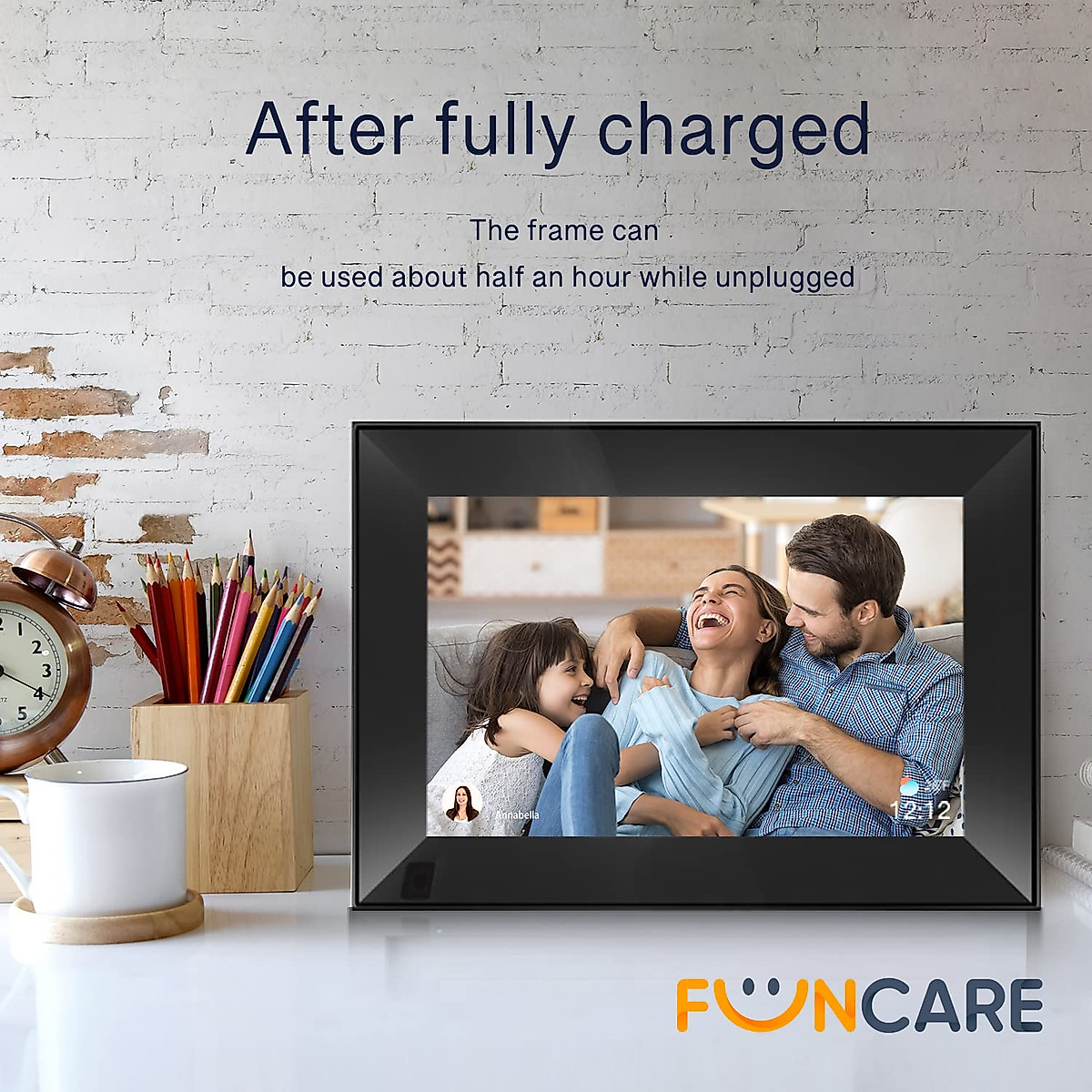 Digital Picture Frame Upgrade 9 Inch WiFi Digital Photo Frame with IPS HD Touchscreen, Auto-Rotate,Auto Dim, Share Photos and Videos Instantly via App from Anywhere