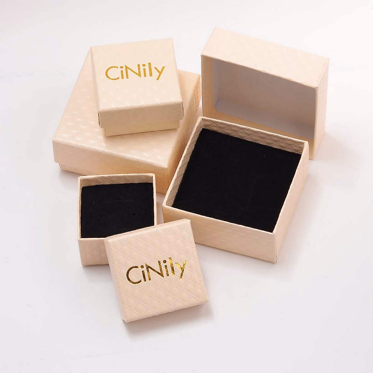 CiNily Orange Fire Opal Ring Women Jewelry Silver Plated Gemstone Ring Size 13