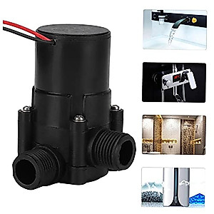 Compact Hydroelectric Generator - Miniature Water Turbine Power Tool for Gardens and Outdoors Portable DC Water Generator for Tubular Pipeline Small-Scale Turbine Generator