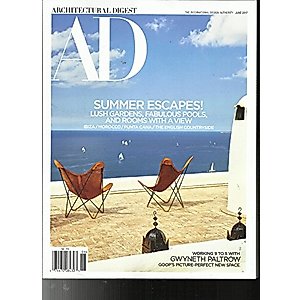 AD ARCHITECTURAL DIGEST, THE INTERNATIONAL DESIGN AUTHORITY JUNE, 2017
