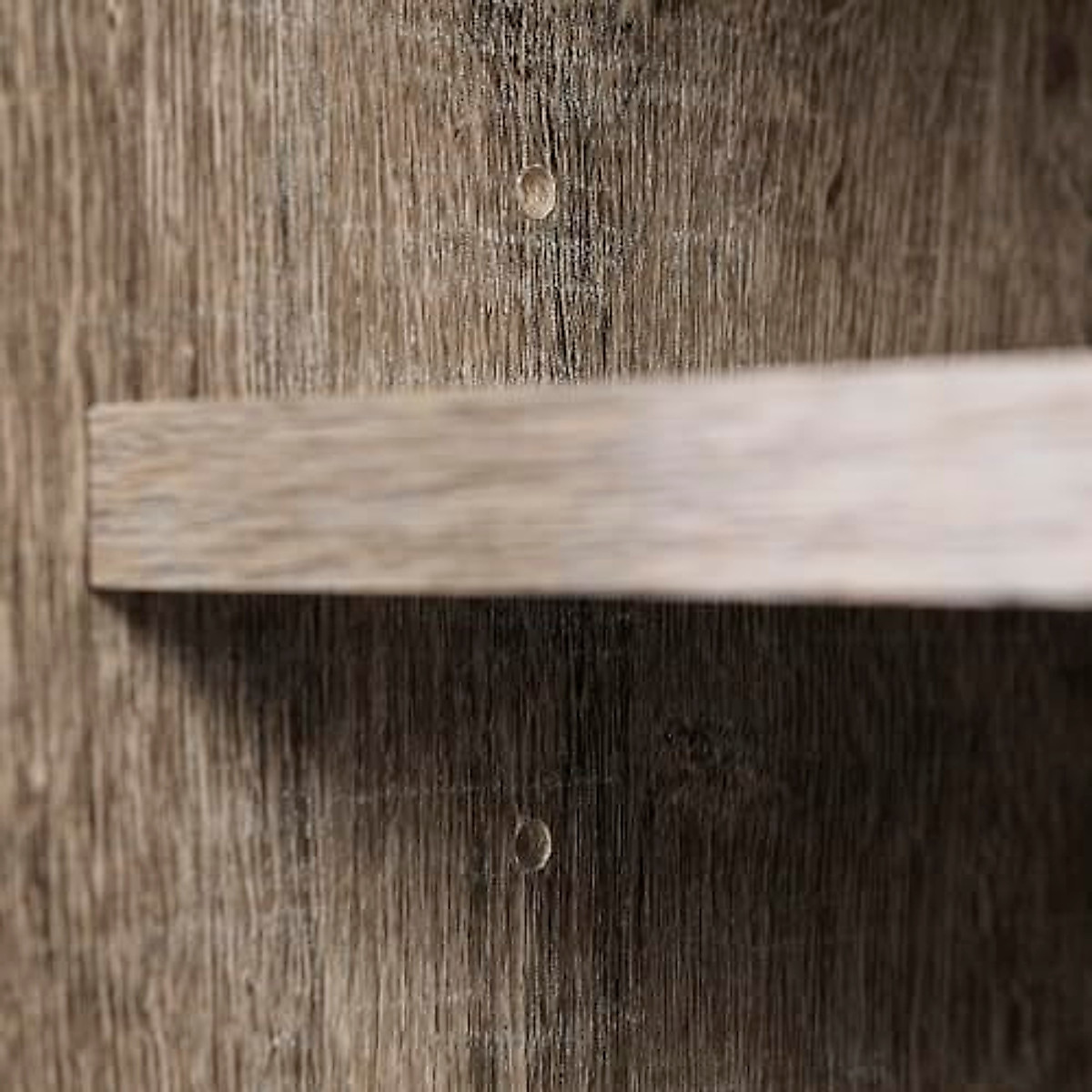 South Shore Munich 68" Wall Mounted Media Console-Weathered Oak