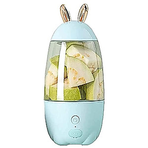 MXJCC Portable Blender, Smoothies Personal Blender Mini Shakes Juicer Cup USB Rechargeable (Color : Green)