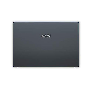 MSI Prestige 14 Evo Professional Laptop: 14" FHD Ultra-Thin Bezel Display, Intel Core i5-1135G7, Intel Iris Xe, 16GB RAM, 512GB NVMe SSD, Thunderbolt 4, Win10 Home, Intel Evo, Carbon Gray (A11M-221)