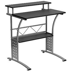 Flash Furniture Clifton Black Computer Desk, 28 Inch