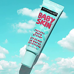 Maybelline Baby Skin Instant Pore Eraser Primer, Clear, 2 Count