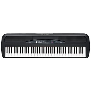 Korg SP280BK 88-Key Digital Piano with Speaker