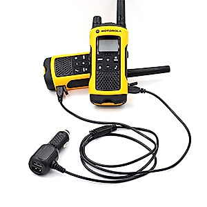 Talkabout Y-Cable Car Charging Adapter with Dual Micro-USB for Motorola Radios Travelling Car Charger T200 T400 T460 T470 T500 T600 T800 Walkie Talkie Chargers