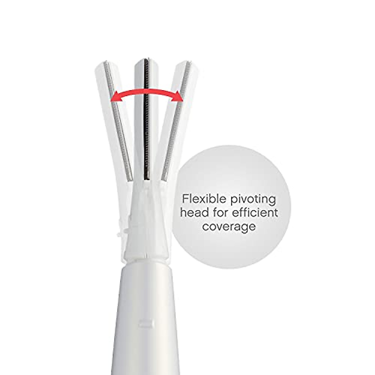 Panasonic Full Body Hair Removal for Women, Portable Sleek Design, Gentle for Bikini, Underarm, Legs Areas, Pink, 1 Count (Pack of 1)