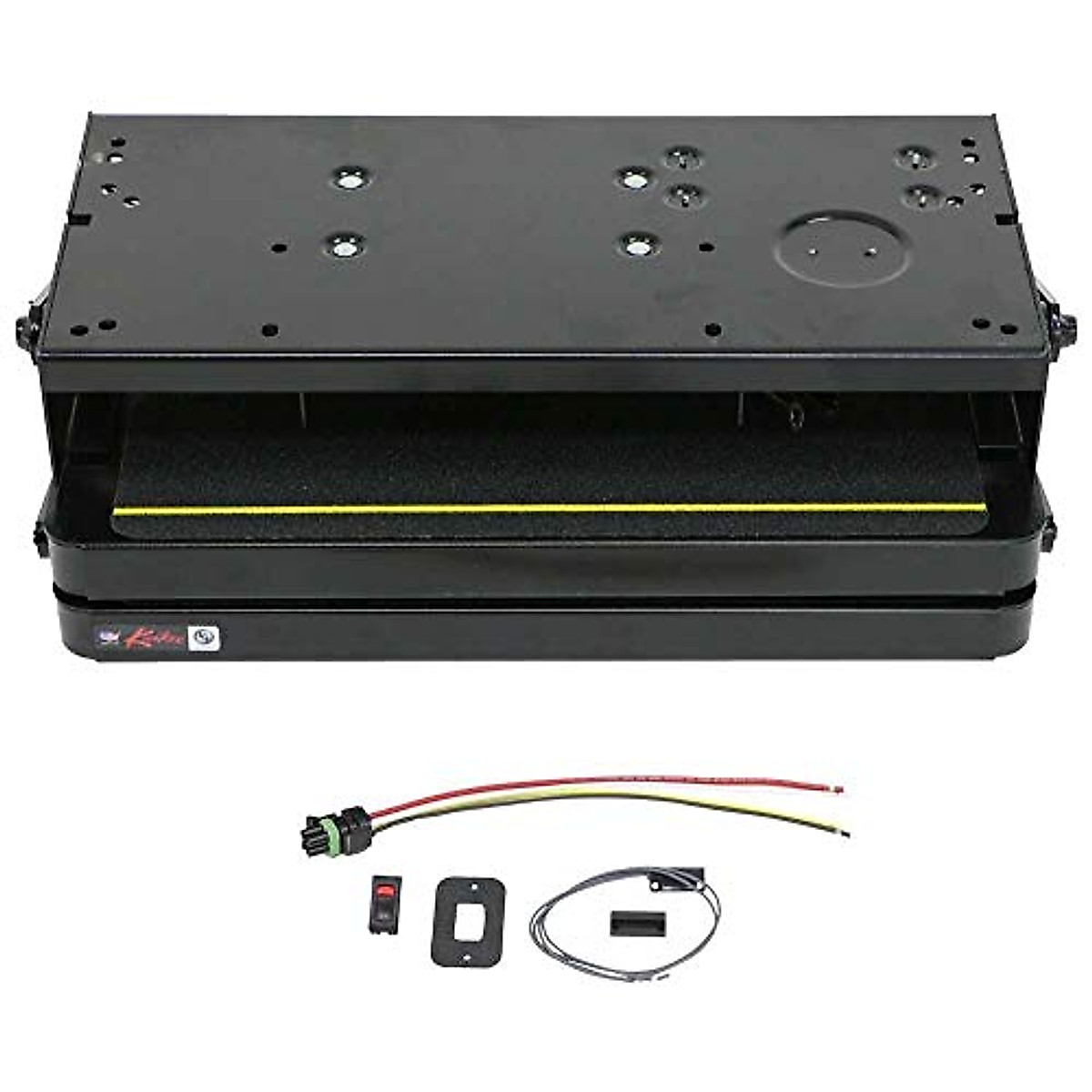 Kwikee 32 Series Electric Step Assembly with Logic Control Unit and Power Switch Kit for RVs and Travel Trailers