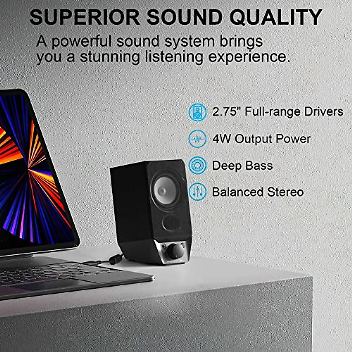 Edifier R19BT USB Powered Computer Speaker System with Bluetooth