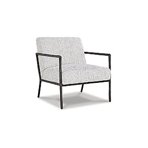 Signature Design by Ashley Ryandale Modern Accent Chair, White