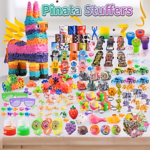 Yutin 350PCS Prize Box Toys for Kids Classroom, Party Favor Bulk for Kids 4-8 8-12, Goodie Bag Stuffers, Pinata Filler, Treasure Chest Box for Kids Prizes, Birthday Gift Bags for Boys Girls 3-5
