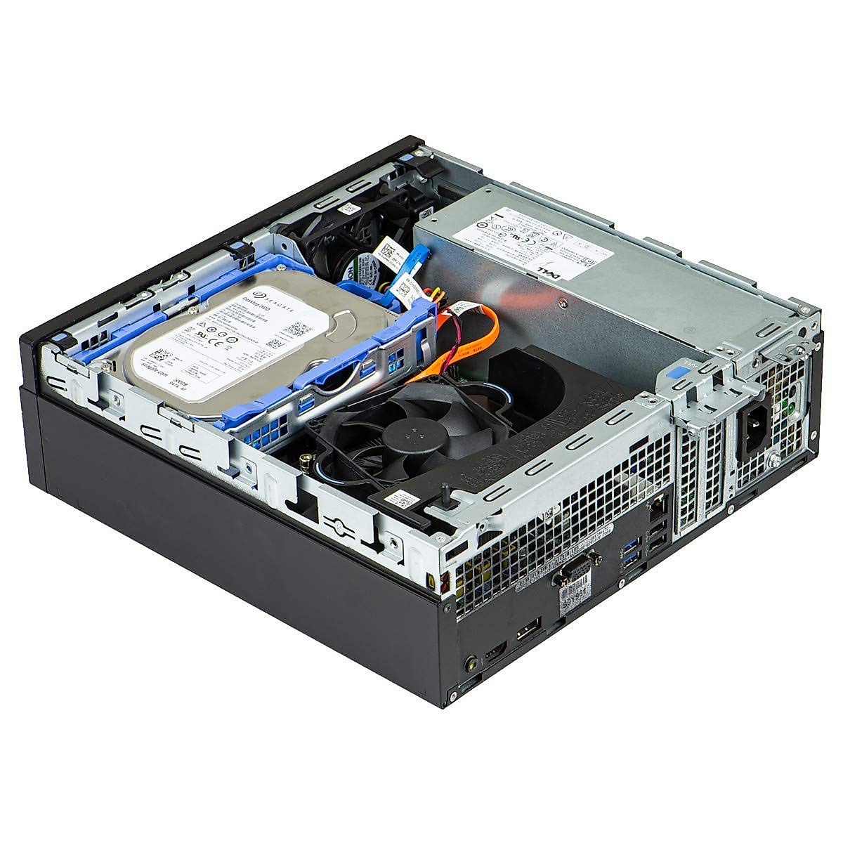 Dell OptiPlex Small Form Desktop Computer, Intel Core i5 6500, 3.2GHz Processor, 16GB Ram, 1TB Solid State Drive,WiFi | Bluetooth, NVIDIA GT 1030 2GB DDR5, Windows 10 (Renewed)
