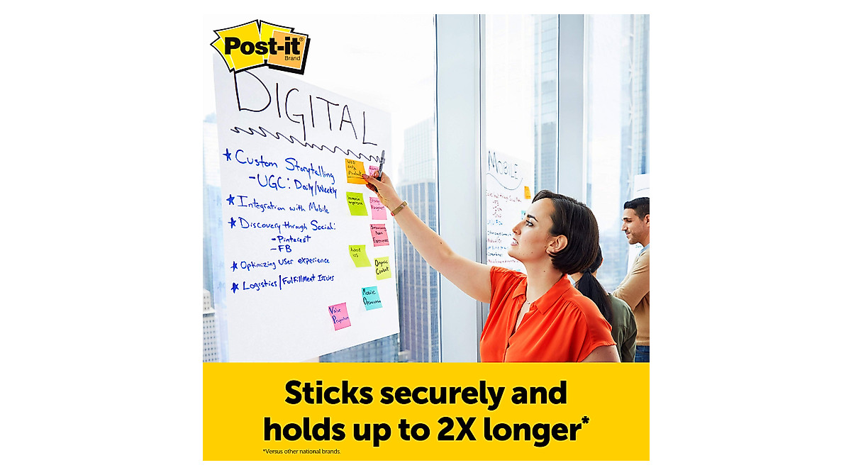 Post-it Easel Pad: Versatile 20x23 Wall-Mountable Notepad