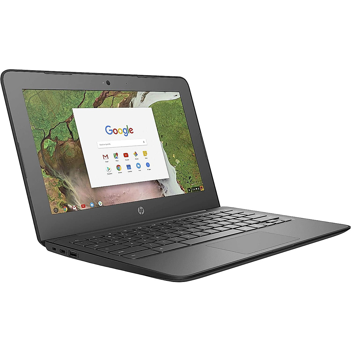HP 11.6" Chromebook 11 G6 EE Touchscreen LCD Chromebook Intel Celeron N3350 Dual-core 1.1GHz 4GB LPDDR4 16GB Flash Memory Chrome OS (Renewed)