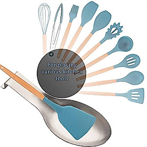 XINLIAN Stainless Spoon Rest for Cooking Kitchen Counter Coffee Spoon Rest Kitchen Spoon Utensil Rest Small Spoon Rest Stove Top Spoon Rest Spatula Rest Spoon Holder Ladle Holder