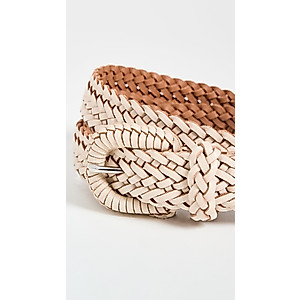 Madewell Women's Woven Belt, Ecru, Off White, XXS-S