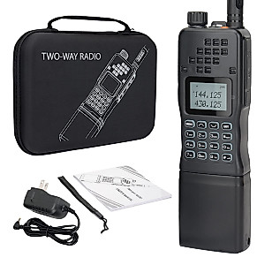 BAOFENG AR-152 10W Ham Radio Military Grade Dual Band Handheld Two-Way Radio Long Range Walkie Talkies includes Full Kit with Carrying Case