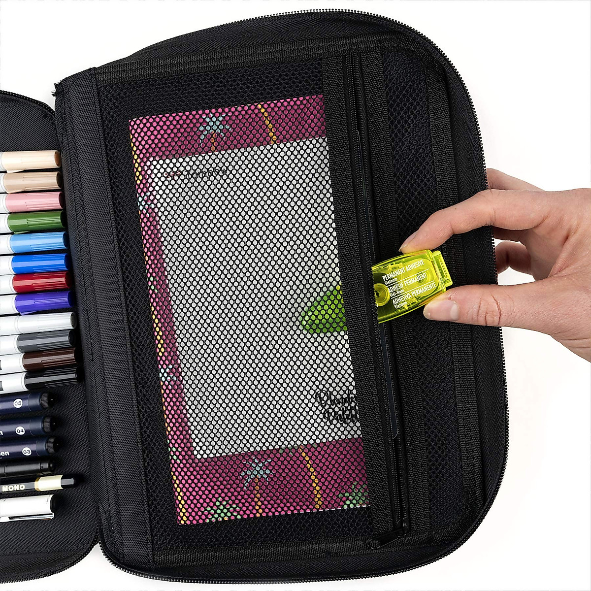 Tombow 62140 Power Mini Glue Tape, 3-Pack. Easy to Use Compact Applicators for Strong, Permanent Bond