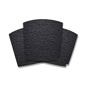Hamilton Beach TrueAir Replacement Carbon Filter for Odor Eliminators, Common Household-Trash, Pet, Smoke and Bathroom, 3-Pack (04230G)