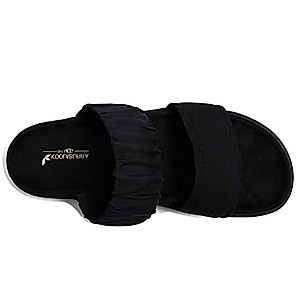 Koolaburra by UGG Women's Tayla Slide Sandal, Black, 7