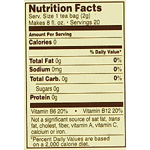 Celestial Seasonings Tension Tamer Tea Bags - 20 ct - 6 pk