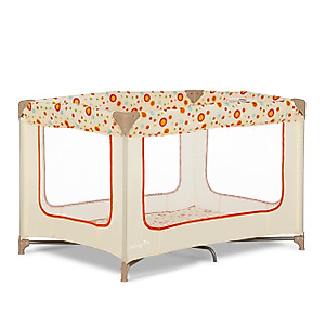 Zodiak Portable Playard with Carry Bag & Shoulder Strap, Beige