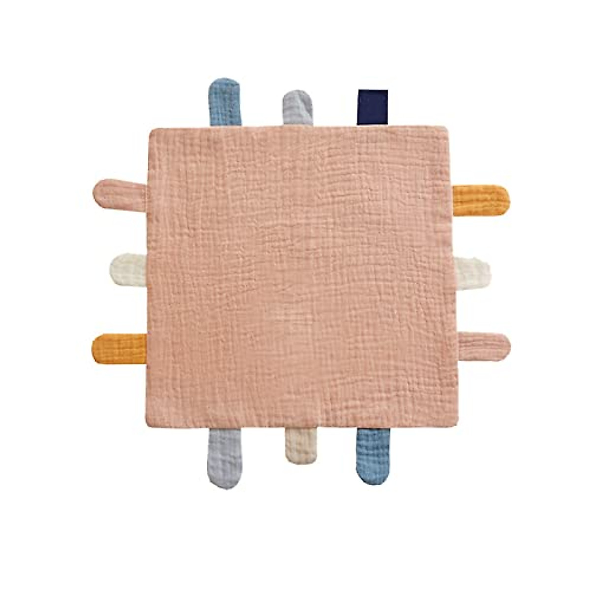 xromtbem Colorful Cotton Muslin Lovey Blanket Security Blanket Soft & Breathable Lovie- Baby Gifts for Boys & Girls Lightweight Soothing Towel Babies