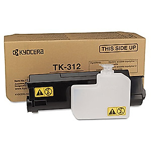 Kyocera TK-312 1T02F80US0 FS-2000 FS-2000D FS-2000DN Toner Cartridge (Black) in Retail Packaging
