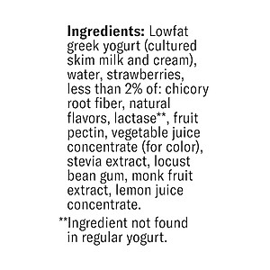 Chobani® 20g Low-Fat Greek Yogurt Drink Strawberries & Cream 10 fl oz