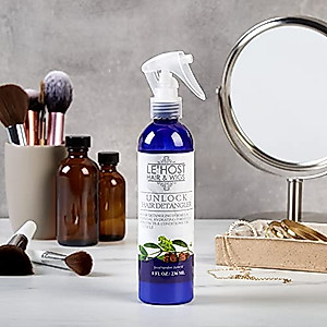 Unlock Hair Detangler (Leave-In Conditioner) Immediately stops hair breakage and promotes hair growth.