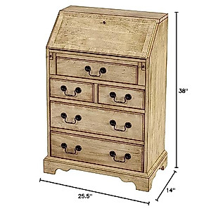 Butler Specialty Company Danforth 5-Drawer Secretary - Beige